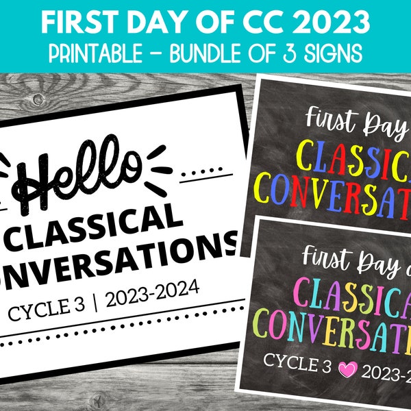 Classical Conversations - Etsy