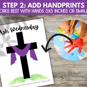 Ash Wednesday Craft, Ash Wednesday for Kids, Catholic Lent for Kids ...