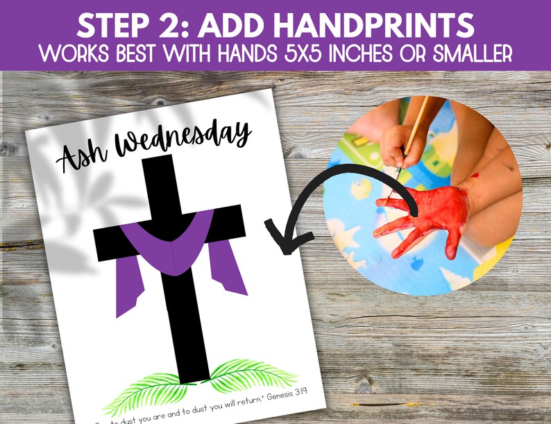 Ash Wednesday Craft, Ash Wednesday for Kids, Catholic Lent for Kids ...