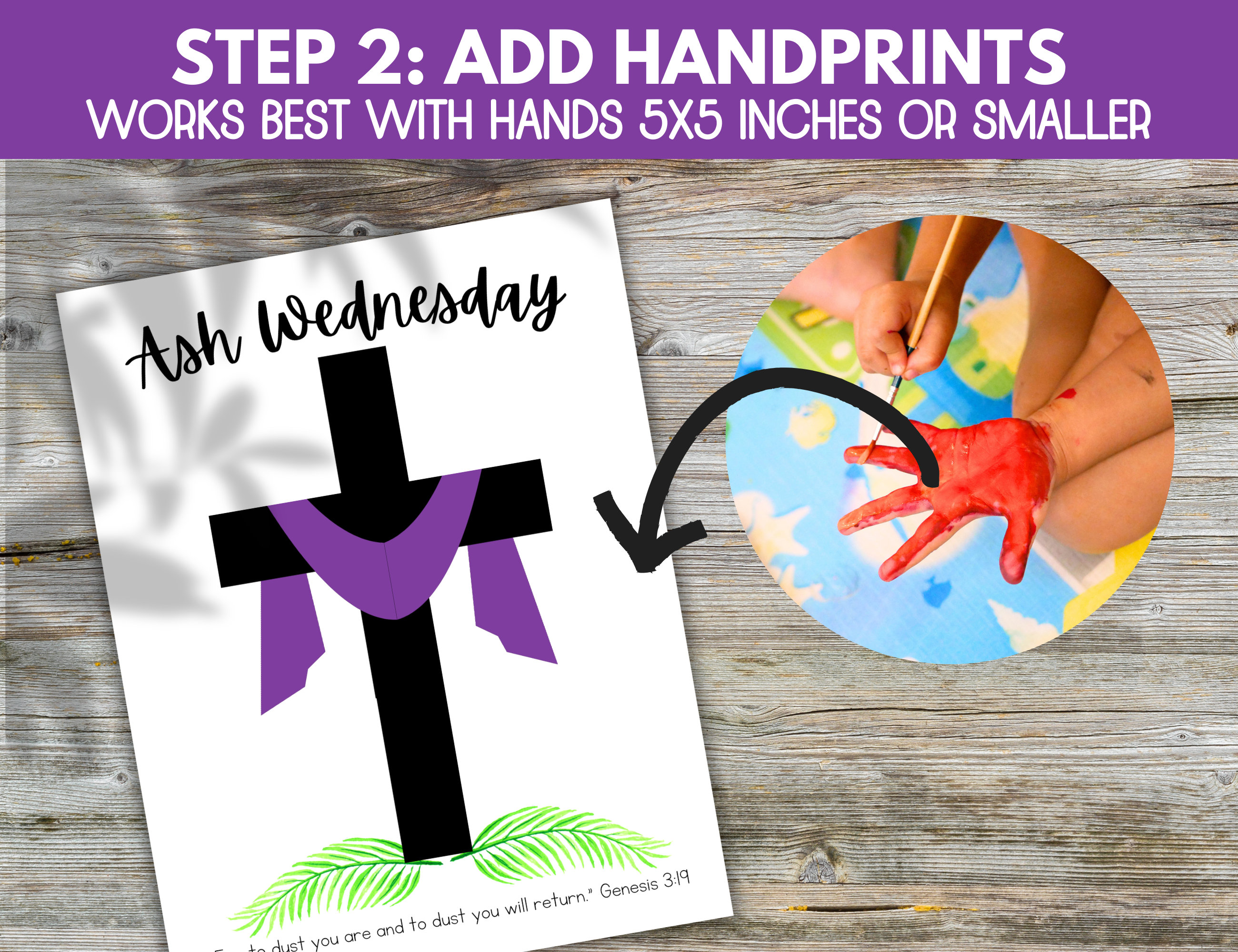 Ash Wednesday Craft, Ash Wednesday for Kids, Catholic Lent for Kids ...