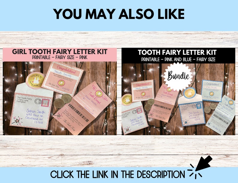 Tooth Fairy Note for Boy Printable Tooth Fairy Letter Boy - Etsy