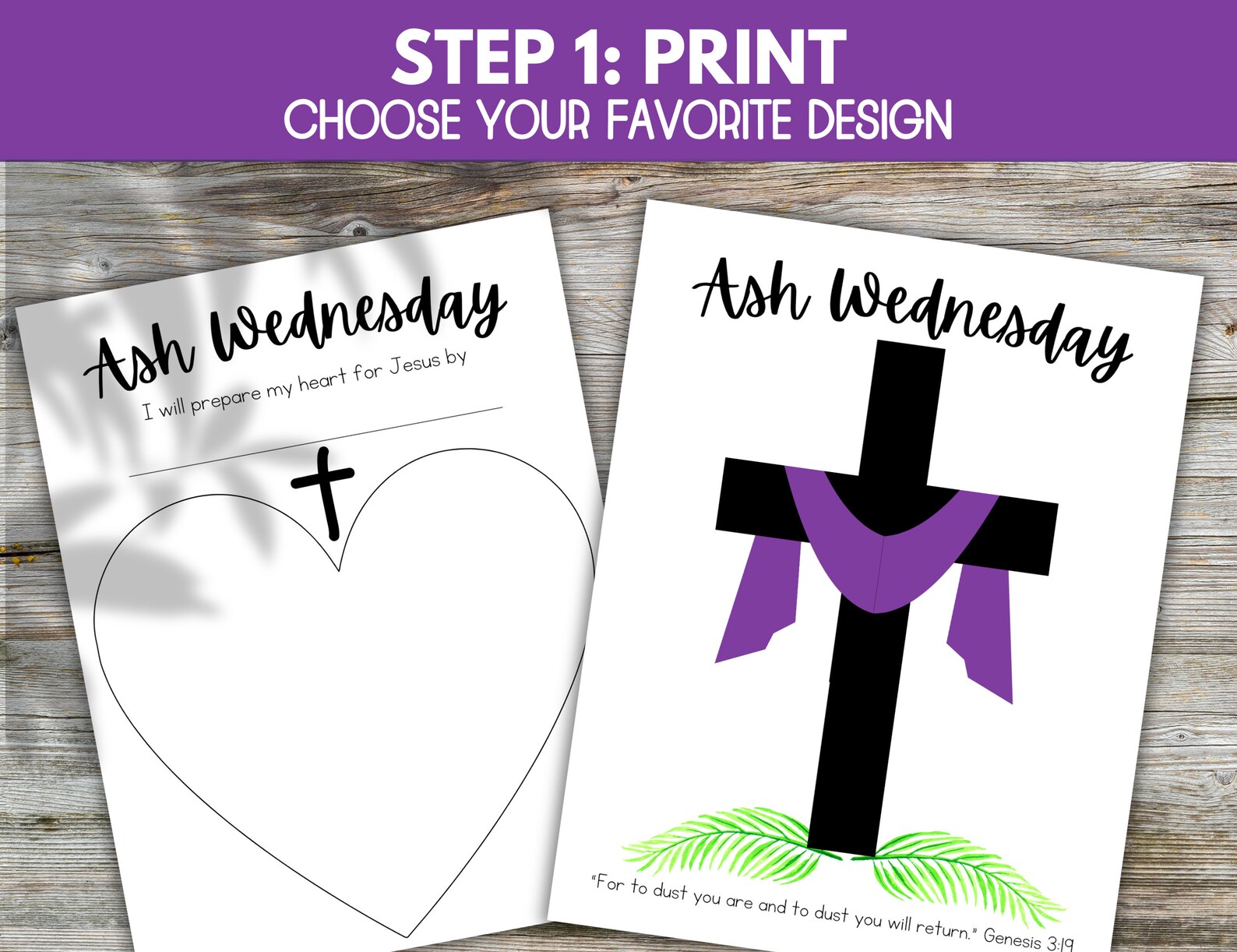 Ash Wednesday Craft, Ash Wednesday for Kids, Catholic Lent for Kids ...