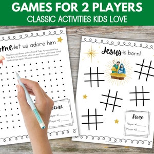 Church Christmas Activities, Nativity Activity for Kids, Kids Christmas ...