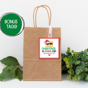 Christmas Smore Tag Printable, Christmas Smores Favor Tag, Smores Treat ...