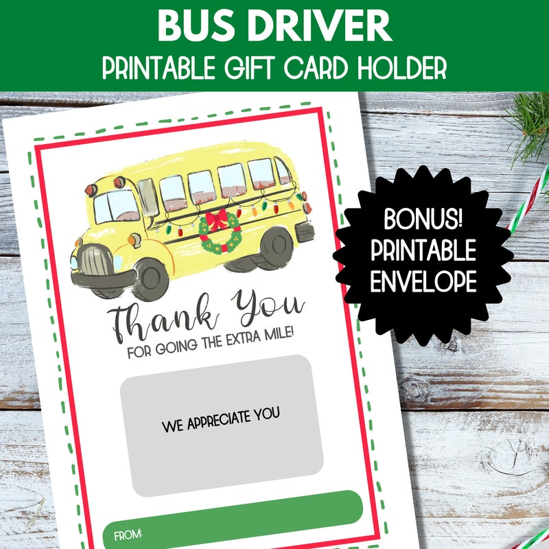 Bus Driver Gift - 60+ Gift Ideas for 2024