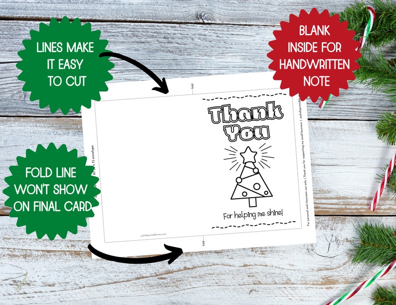 Holiday Teacher Coloring Card Printable Teacher Christmas - Etsy