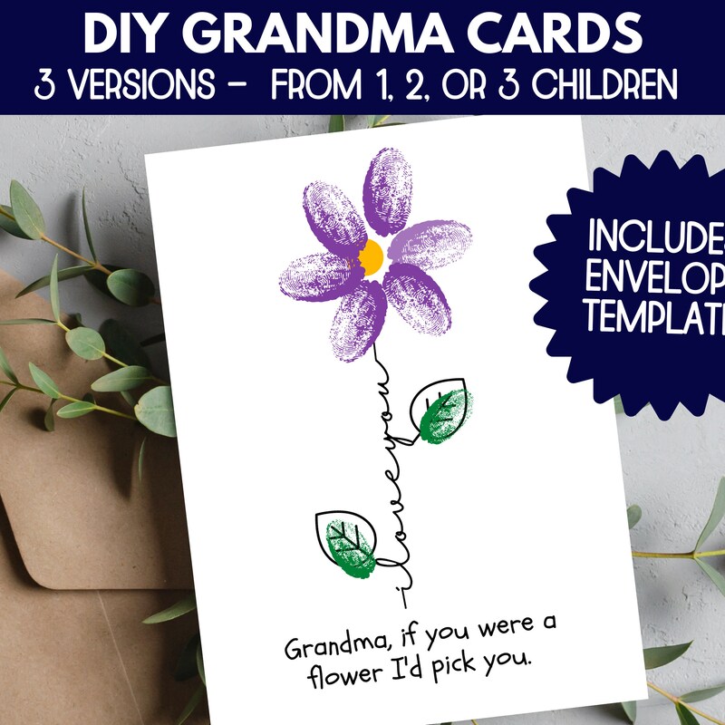 Grandma Birthday Card - Etsy