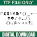 Lifecraft Font TTF File - Digital Download - Etsy