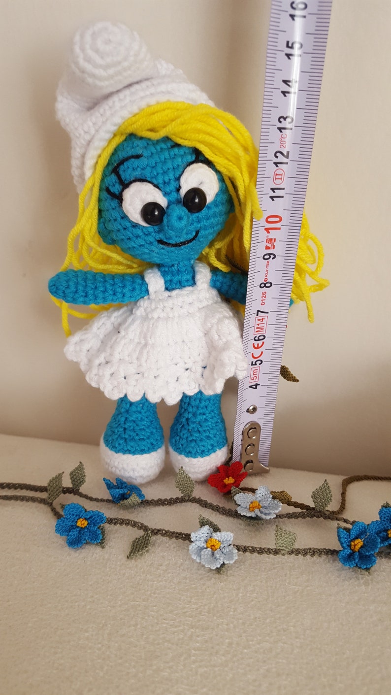 Smurfette, Crochet Doll, Smurfs, Cartoon Characters, Easy Patterns, Fun ...