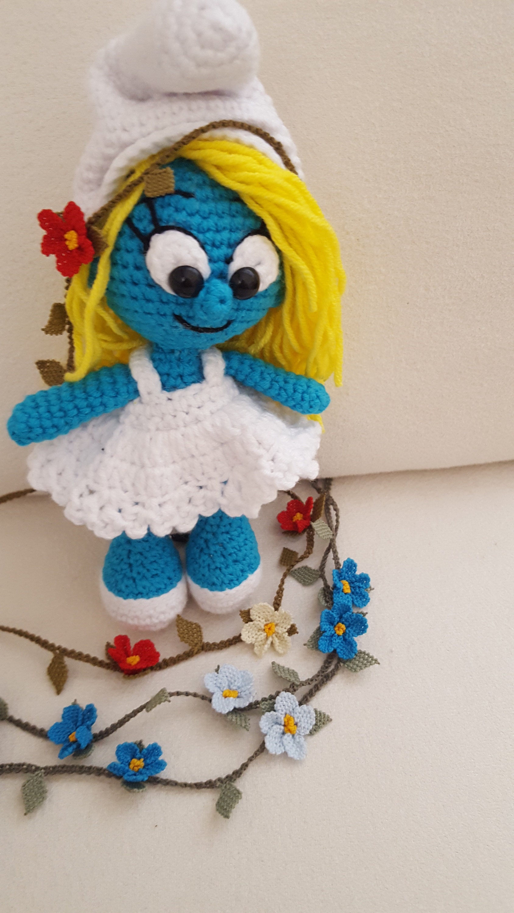 Smurfette, Crochet Doll, Smurfs, Cartoon Characters, Easy Patterns, Fun ...