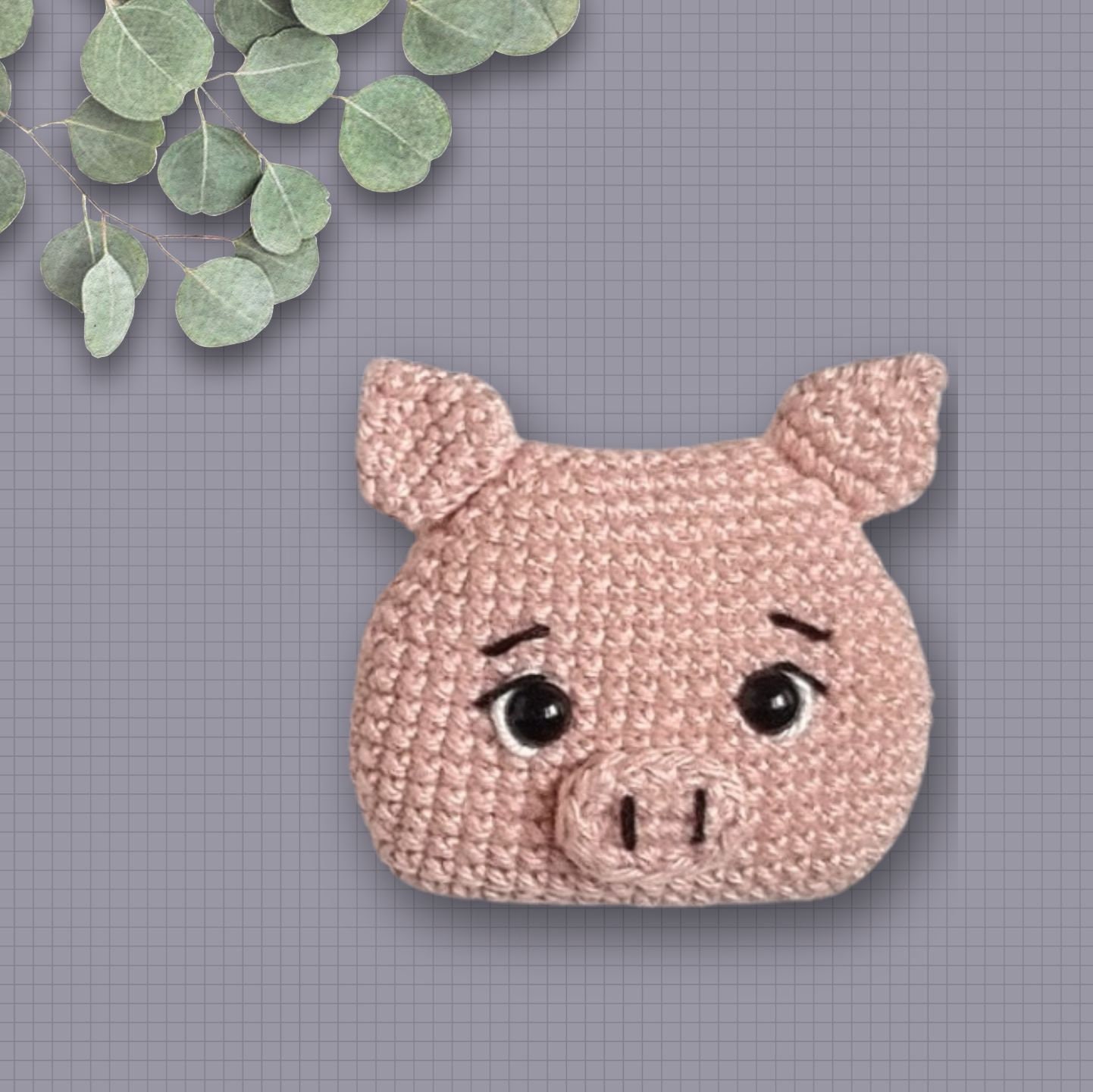 Amigurumi Farm Animals Set - Crochet Pattern - Croxart - Sheep Cow ...