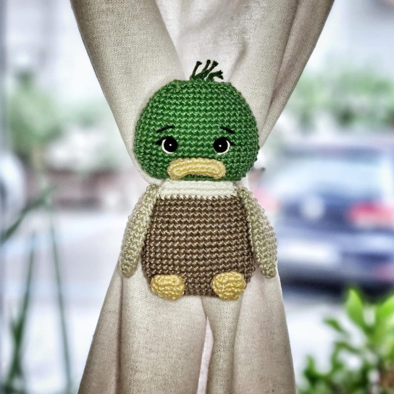 Amigurumi Duck - Crochet Pattern - Croxart - Crochet Mallard ...