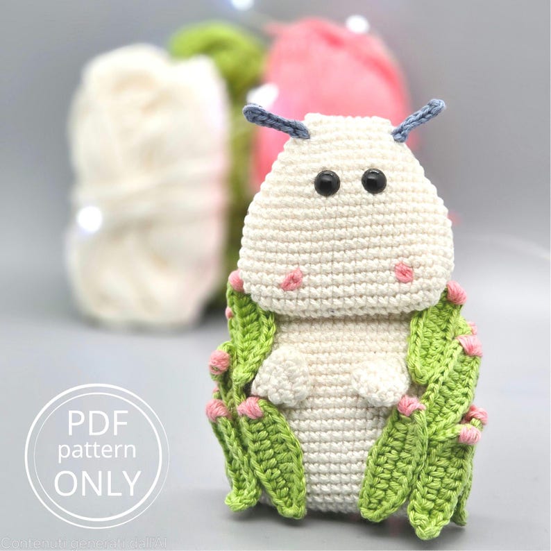 Amigurumi Leaf Sheep - PDF Crochet Pattern - Tutorial - Croxart ...