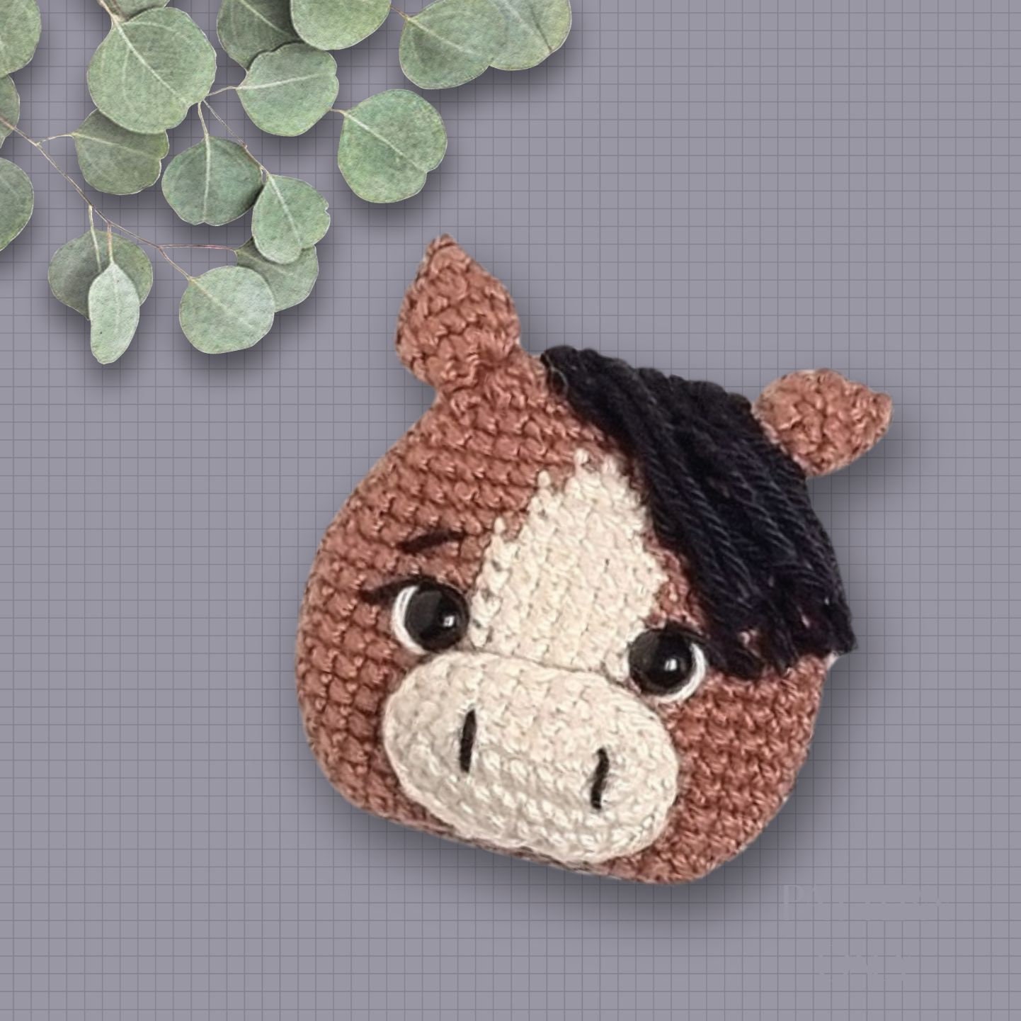 Amigurumi Farm Animals Set Crochet Pattern Croxart Sheep Cow Horse Pig ...