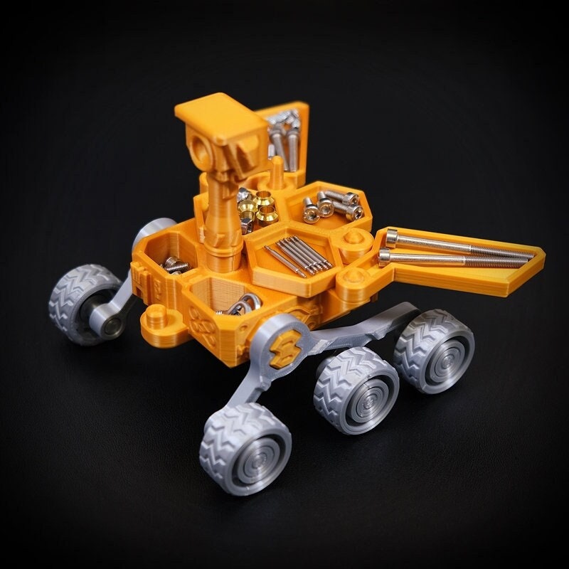 Homemade Mars Rover Teenager