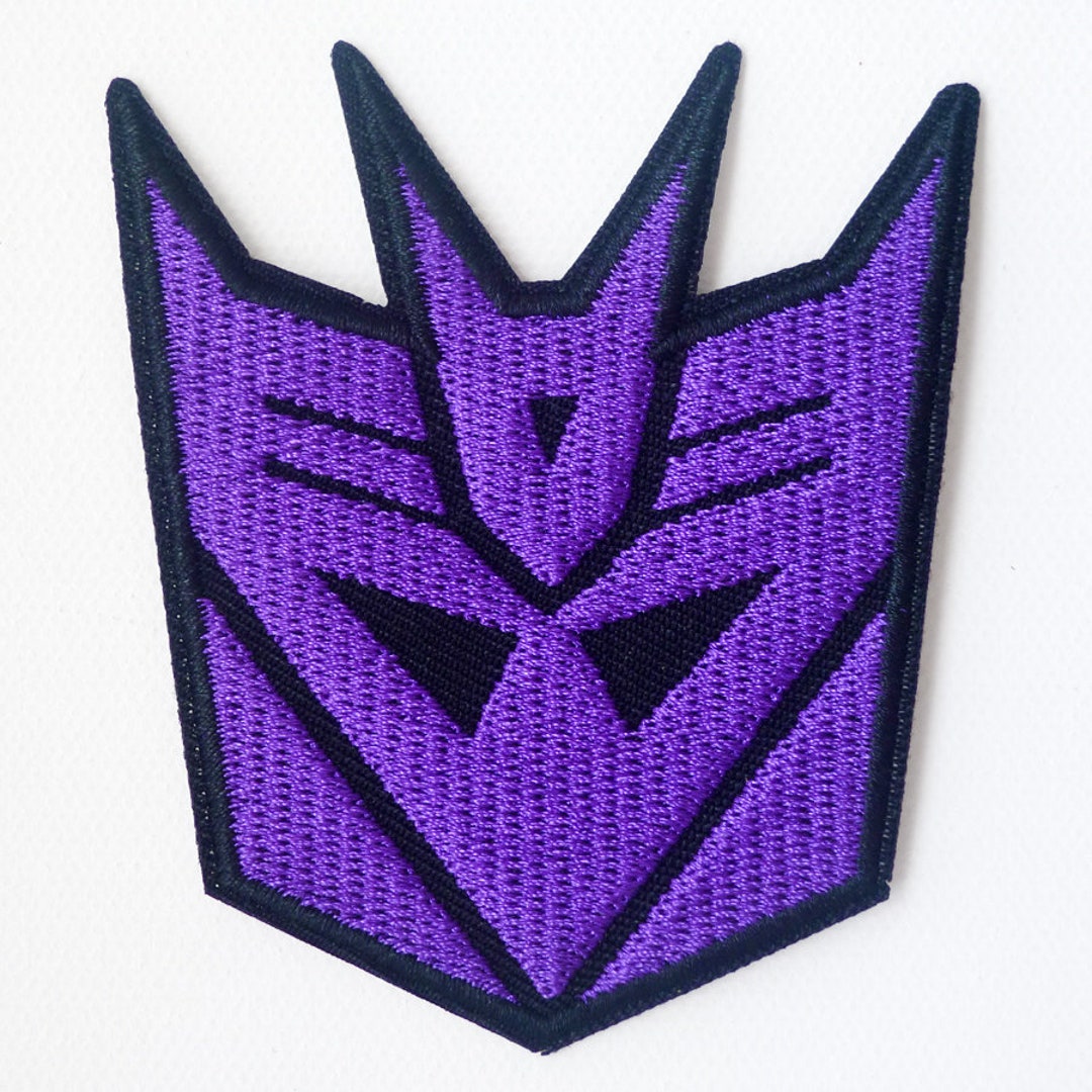 Transformers Decepticon Iron on Sew on Patch Applique Badge - Etsy