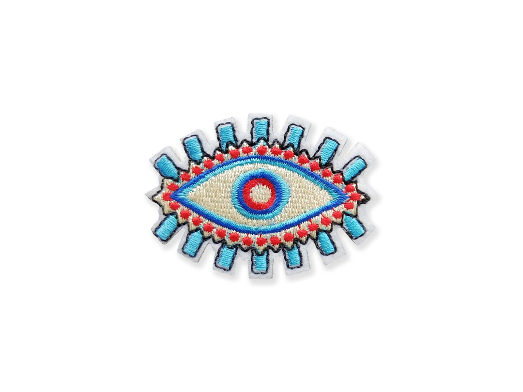 Spiritual Boho Eye Symbol Iron on / Sew on Patch Applique - Etsy