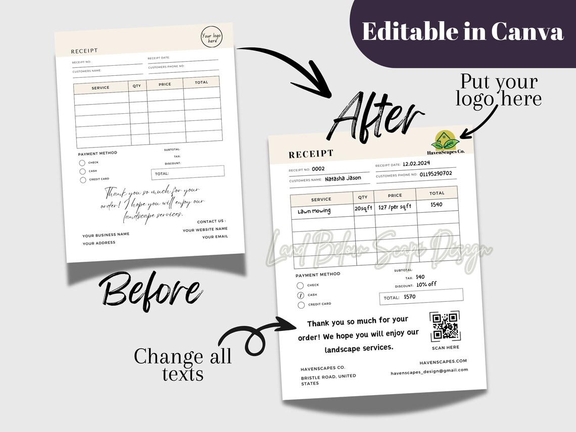Business Forms Templates Bundle, Small Business Forms, Invoice, Price ...