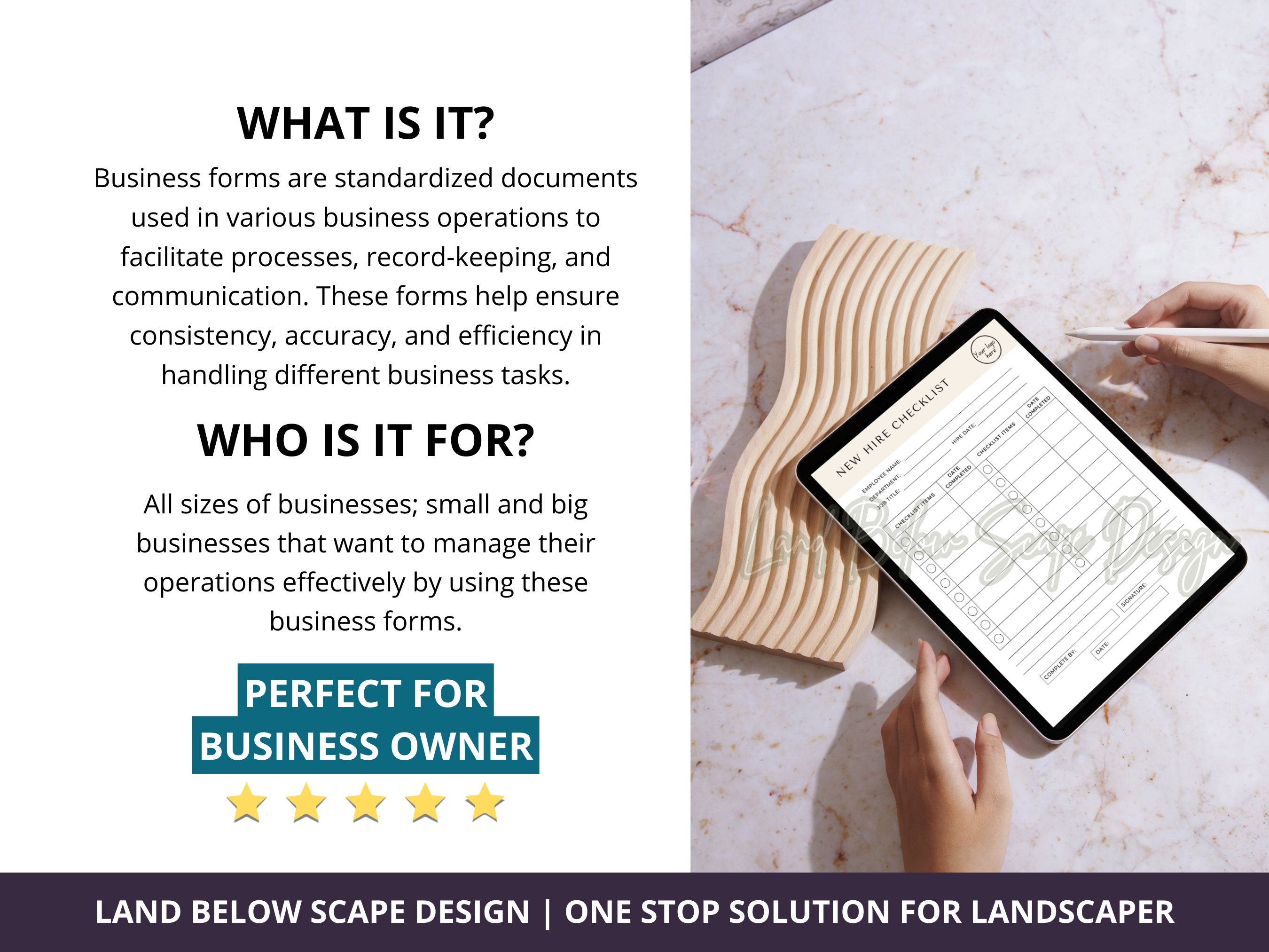 Business Forms Templates Bundle, Small Business Forms, Invoice, Price ...