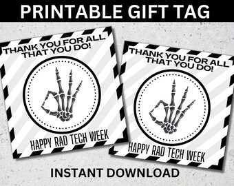 Rad Tech Week Printable - Etsy