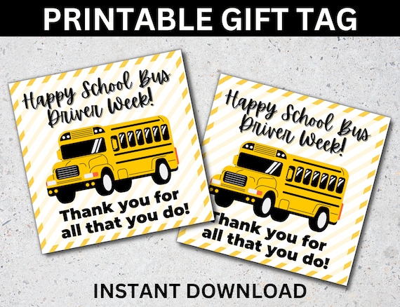 Bus Driver Appreciation