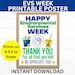 Happy Environmental Services Week Printable Poster, Environmental ...