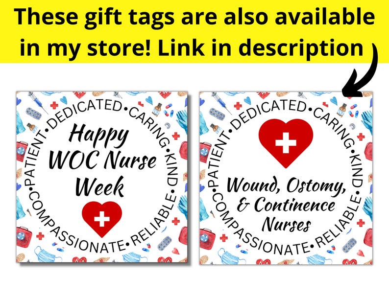 Wound Ostomy & Continence Nurses Week Printable Banner WOC - Etsy