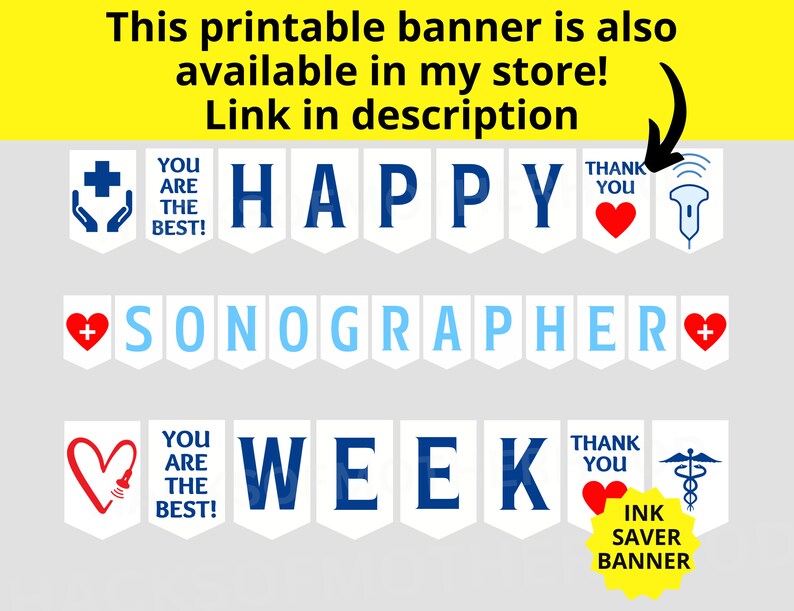 Sonography Month Printable Poster, Ultrasound Tech, Sonographer ...