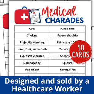 Medical Charade Game, Nursing Games, White Coat Ceremony, Doctor Day ...