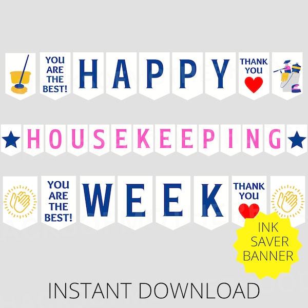 Housekeeping Week Decor - Etsy