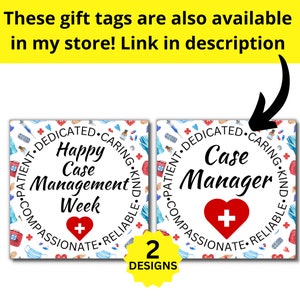 Case Management Week Printable Poster, Happy Case Manager Week Sign ...