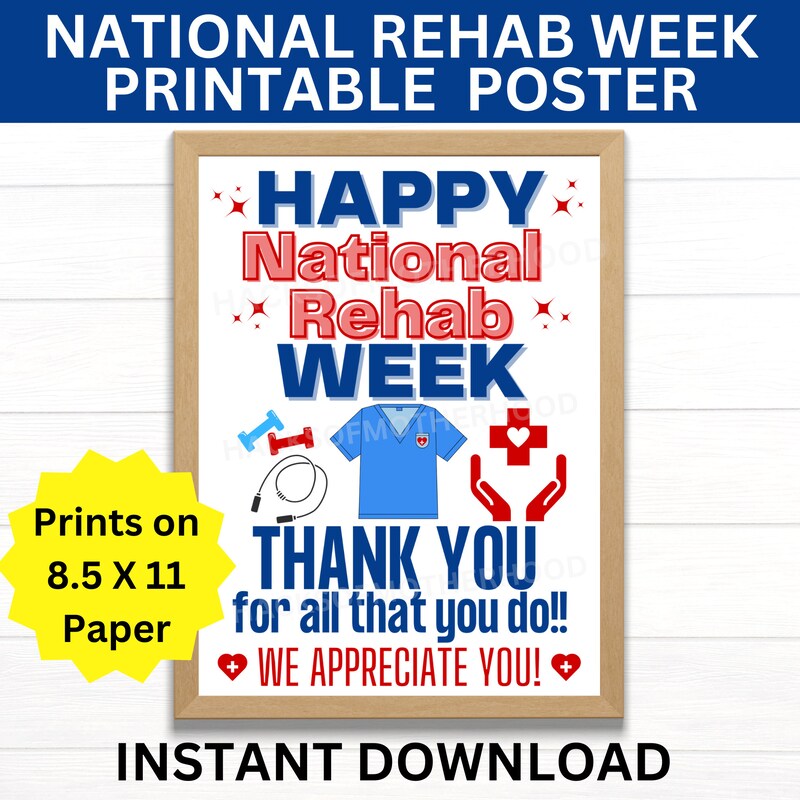 Rehabilitation Awareness Week - Etsy