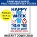 National Rehab Week Printable Banner, Happy Rehabilitation Week Sign ...