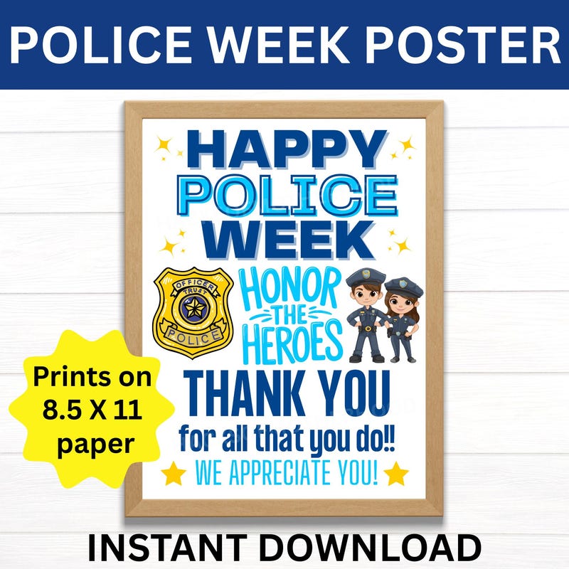 National Police Week Gifts - 60+ Gift Ideas for 2025