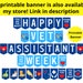 Veterinary Assistant Printable Gift Tags, Happy Vet Assistant Week Gift ...