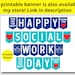 Social Worker Printable Gift Tag Happy Social Work Week - Etsy