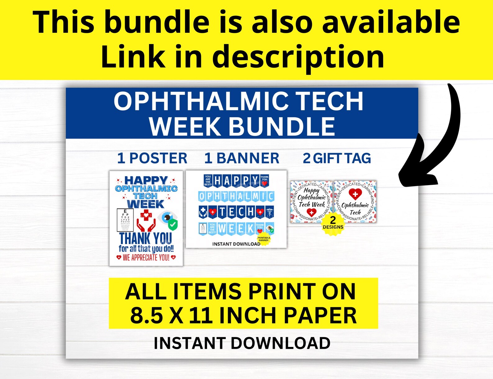 Ophthalmic Tech Printable Poster, Ophthalmic Tech Gift, Ophthalmology ...