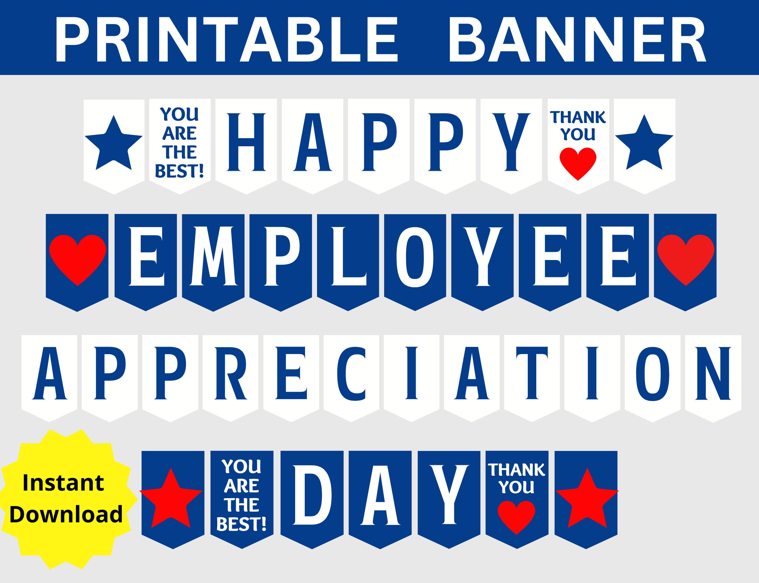 Employee Recognition Banners