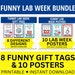 Funny Lab Week Printable Bundle, Medical Laboratory Professionals Week ...