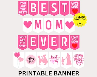 Muffins With Mom Printable Banner - Etsy