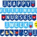 Veterinary Nurse Printable Banner, Happy Vet Nurse Sign, Veterinary ...