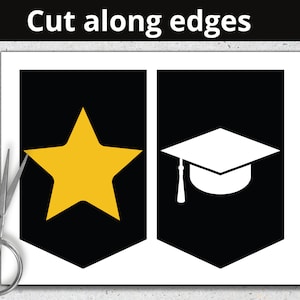 Happy Graduation Printable Banner, Happy Graduation Sign, Graduation ...