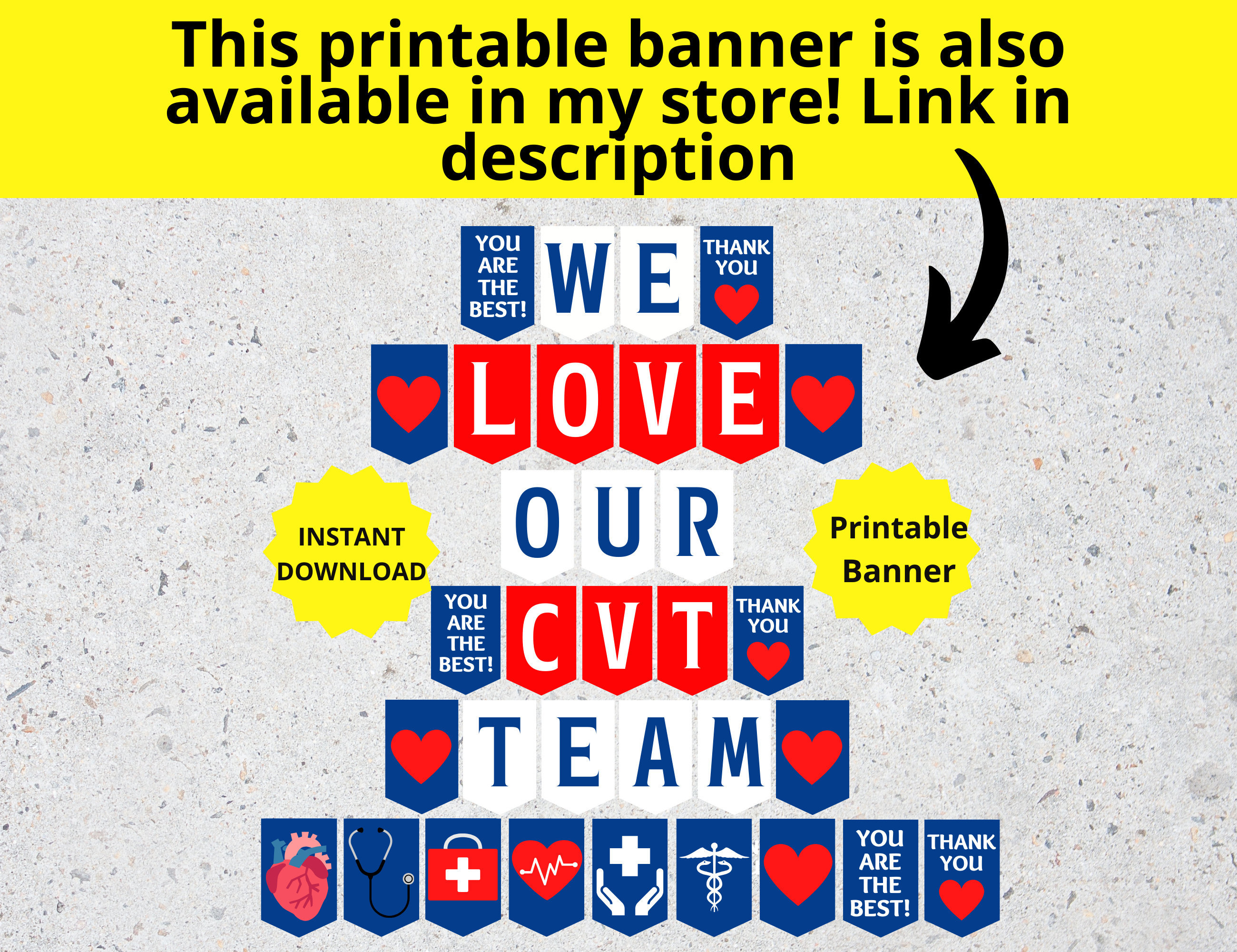 CVT Week Printable Poster, Cardiovascular Professionals Sign ...