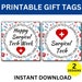 Surgical Scrub Tech Printable Gift Tags, Happy Surgical Scrub Tech Week ...