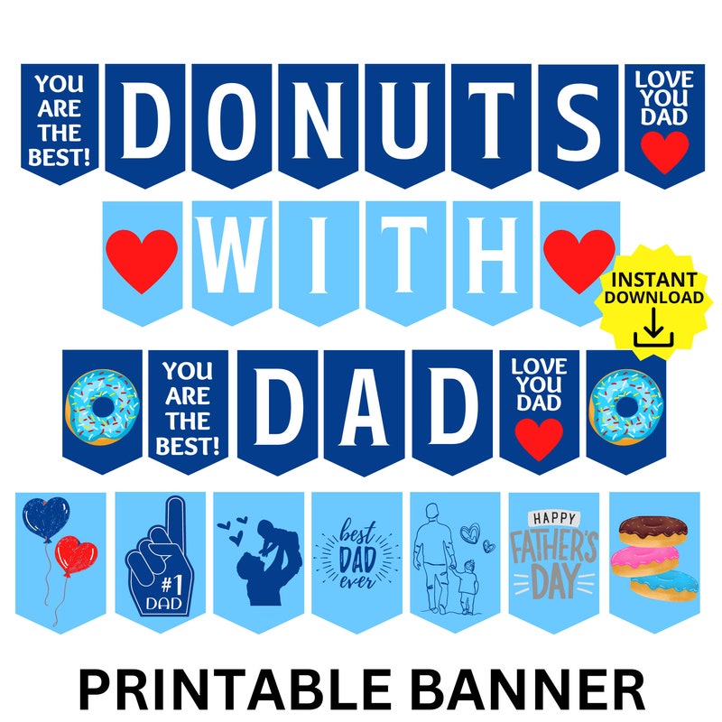 Fathers Day Banner - Etsy