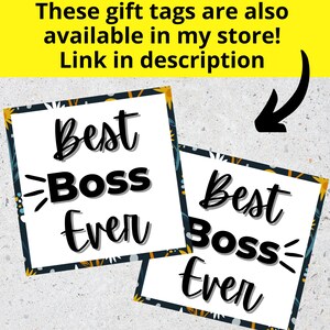 Boss's Day Printable Poster, Happy Boss's Day Sign, National Boss's Day ...