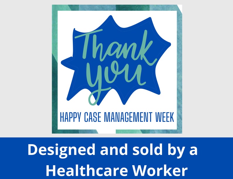 Case Management Week Printable Gift Tags Happy Case Manager - Etsy