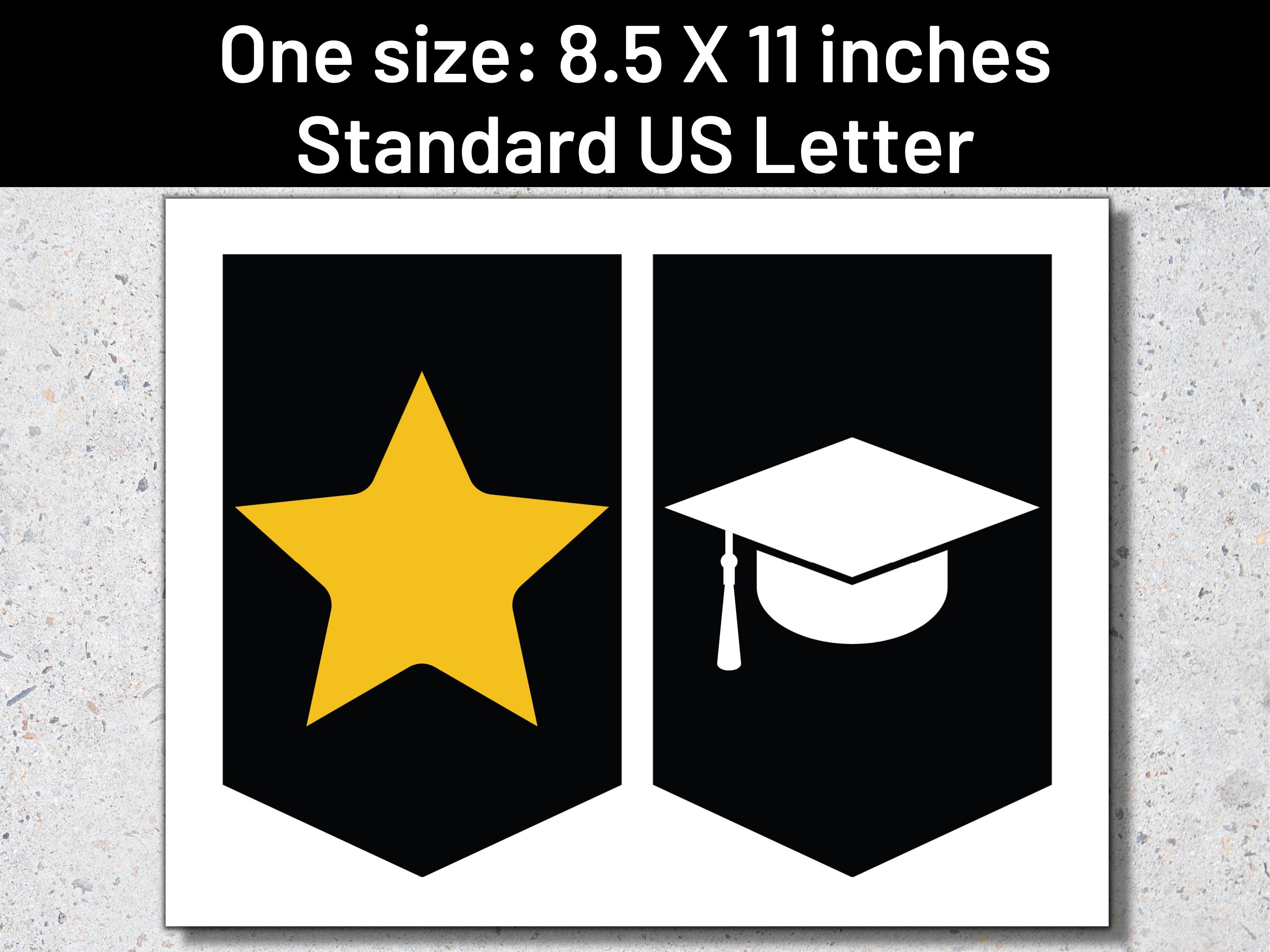 Happy Graduation Printable Banner Happy Graduation Sign - Etsy