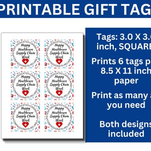 Healthcare Supply Chain Week Printable Bundle, Happy Supply Chain Week ...