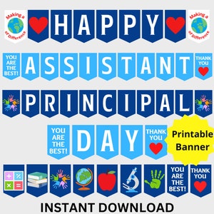 Assistant Principal Week Printable Gift Tag, Assistant Principal Week ...